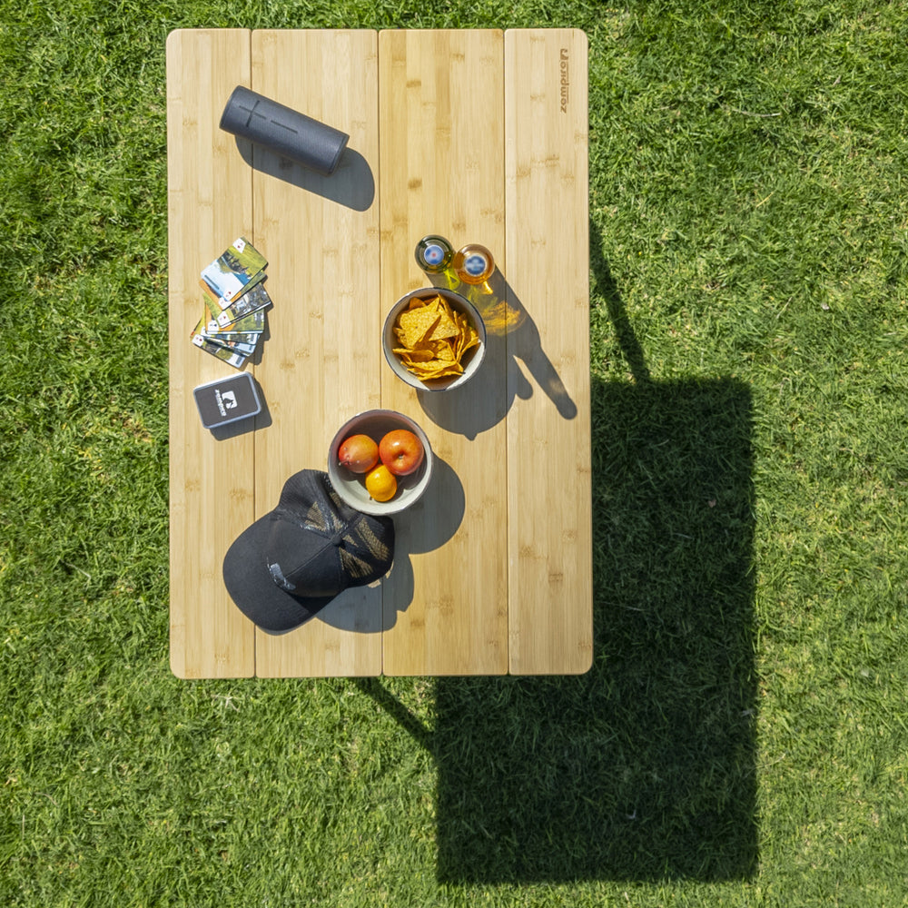 Zempire Kitpac Pro Large Bamboo Camp Table – Zempire AU