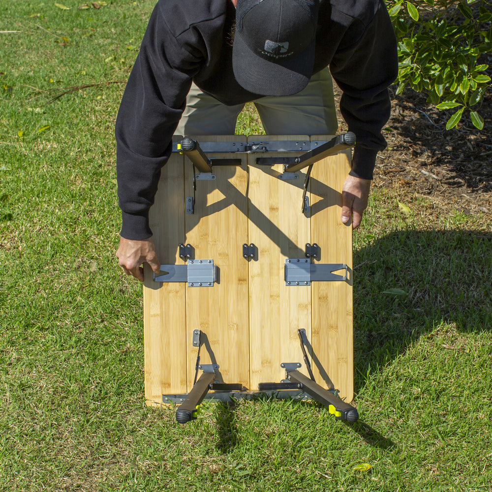 Zempire Kitpac Pro Standard - Bamboo Camping Table – Zempire AU